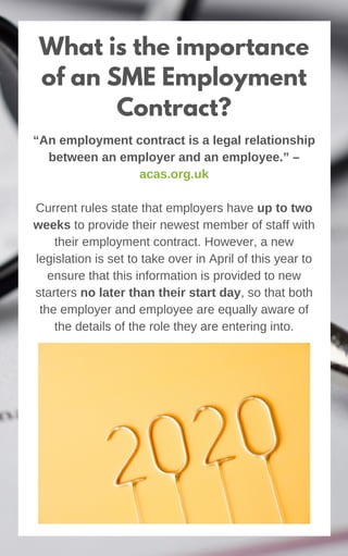 SME Toolkit - A Guide to Employment Contracts | PDF