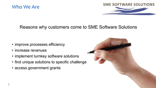 More About SME | PPT