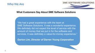 More About SME | PPT