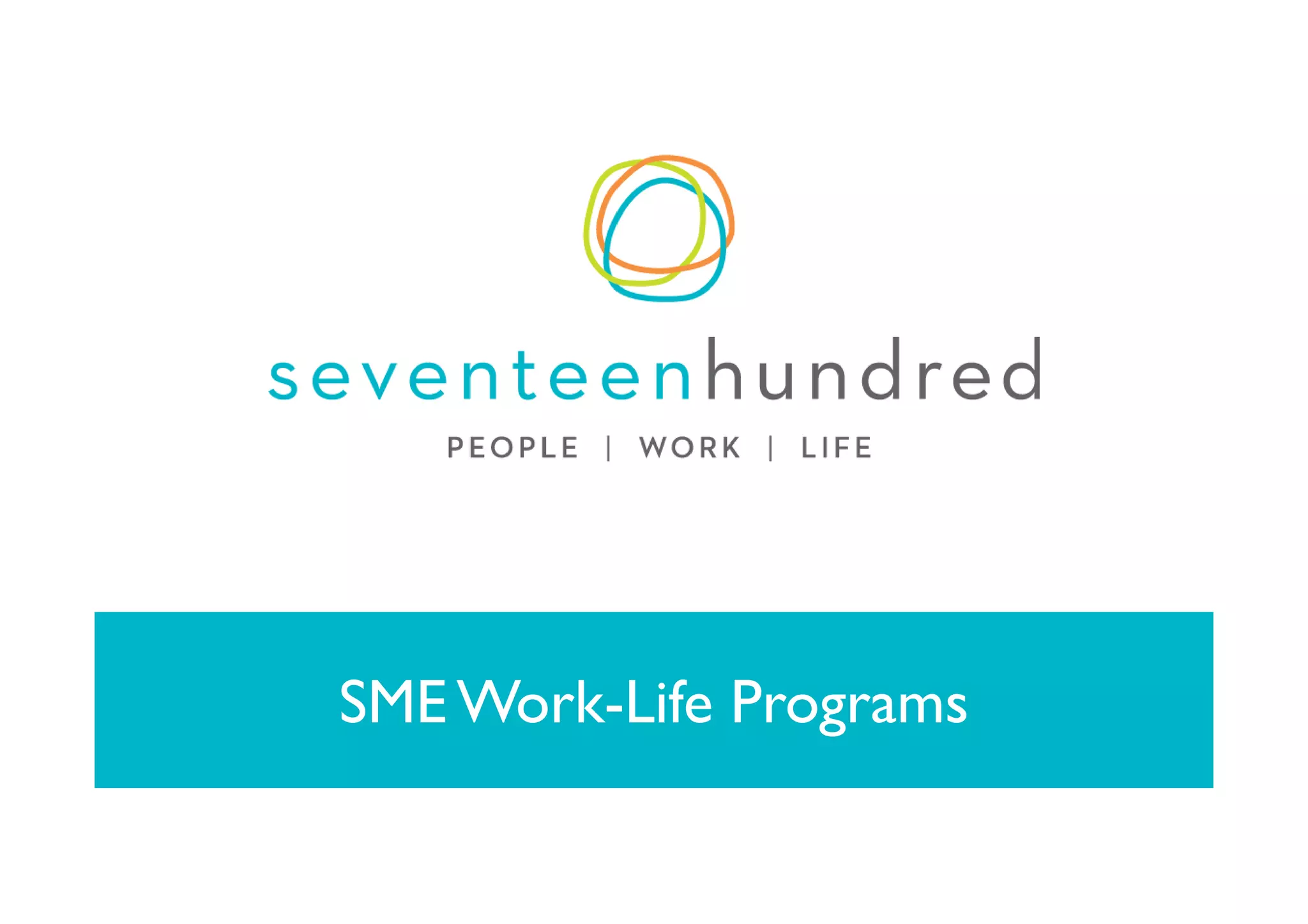 SME work-life programs | PPT