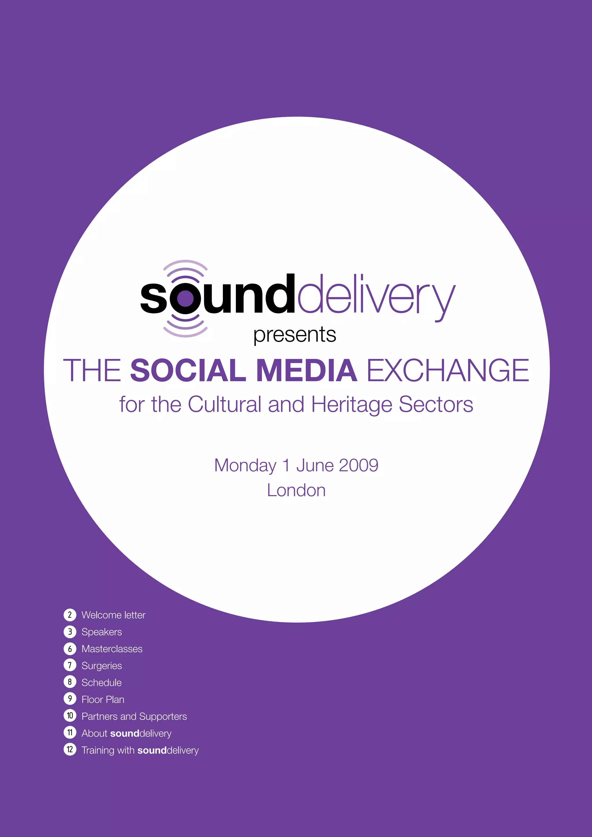 Social Media Exchange For The Cultural And Heritage Sectors Delegate ...