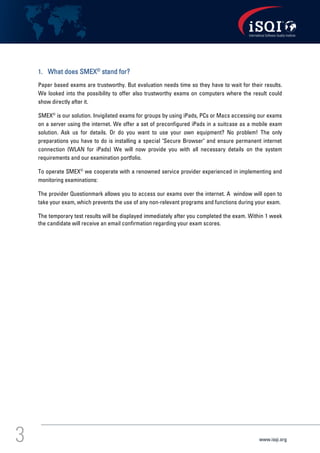 Instructivo SMEX (Smart Exam) | PDF