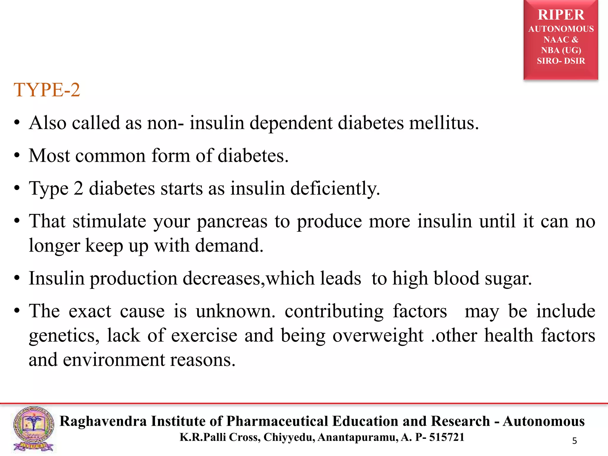 Screening models of Anti diabetics. | PPTX