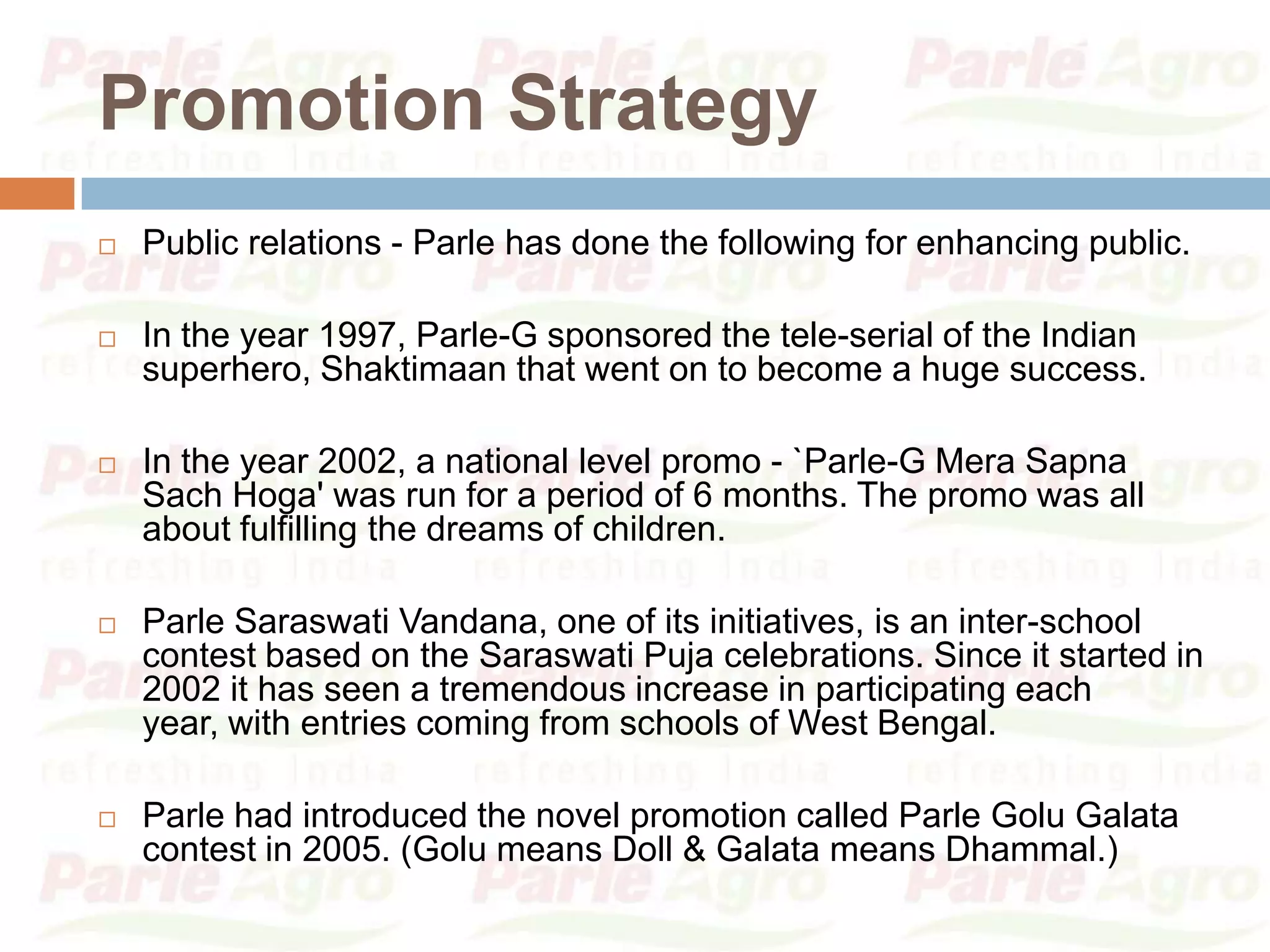 Parle Agro Pvt. Ltd. | PPTX