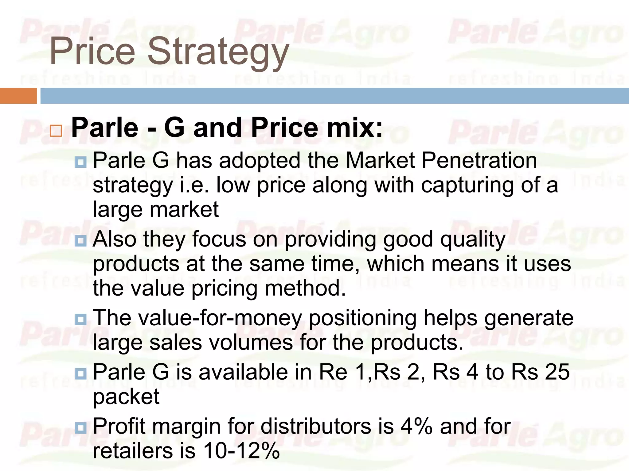 Parle Agro Pvt. Ltd. | PPTX