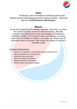 Sales Management of Pepsi | DOCX