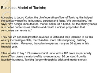 strategic management on tanishq | PPTX