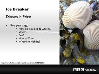 Introduction to social media training for BBC Vision | PPT