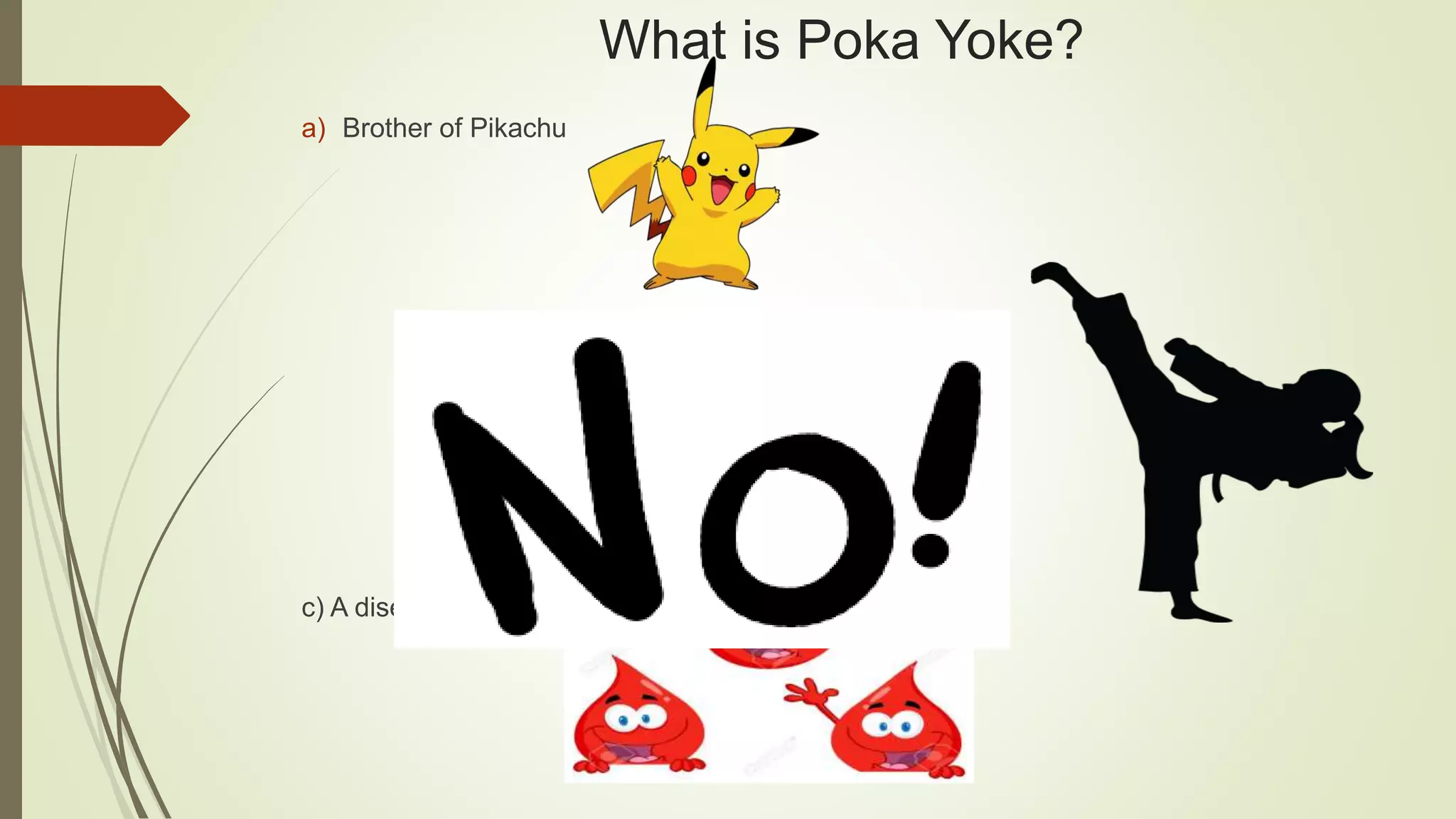 Poka Yoke in Manufacturing | PPTX