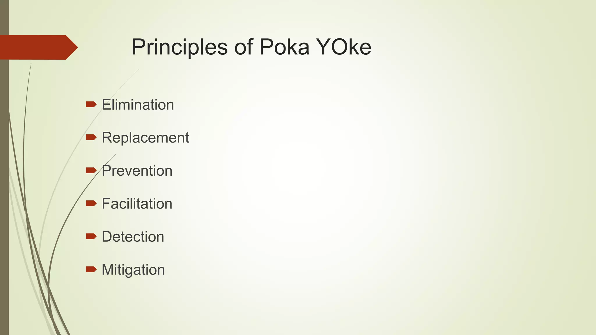 Poka Yoke in Manufacturing | PPTX