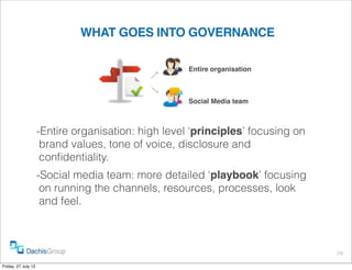 Social Media Fundamentals, Governance | PDF | Social Networking | Internet