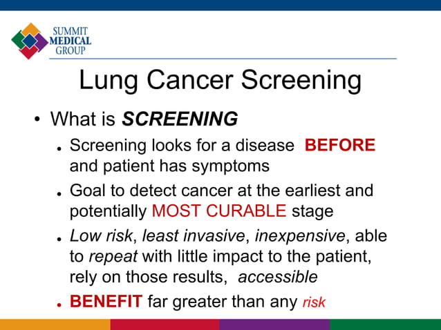 Breathing Easy: Lung Cancer Prevention and Screening - Dr. Jessie Wilt ...