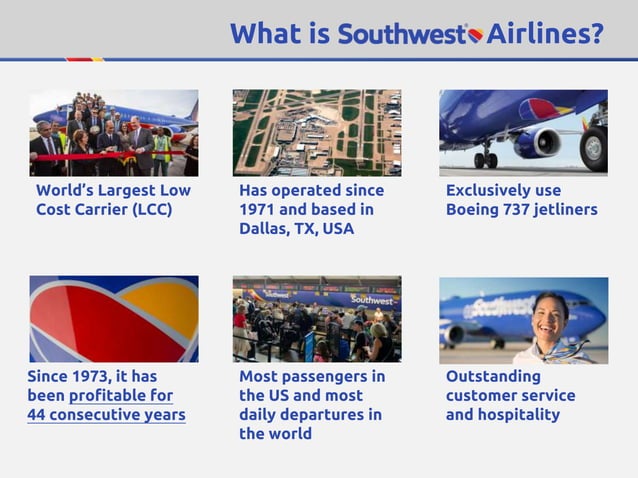 Southwest Airlines : Case Study 2016 (Group Work) | PPTX | Air Travel ...