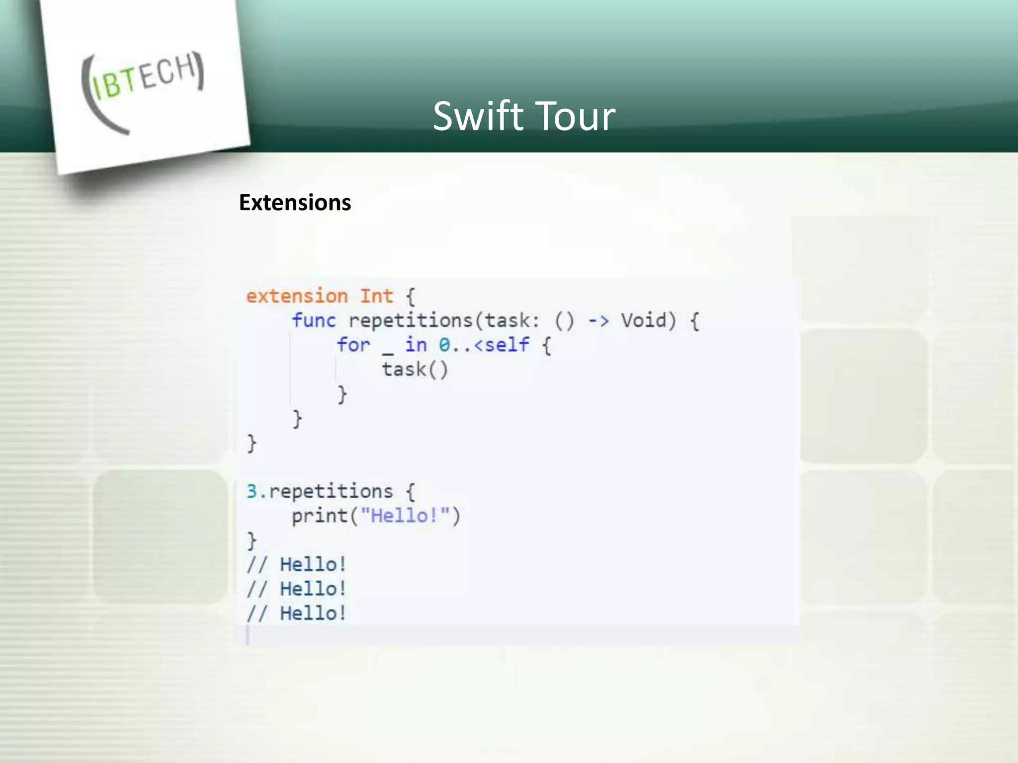 Server Side Swift | PPT