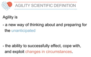 Agility - definition and curricula | PPTX