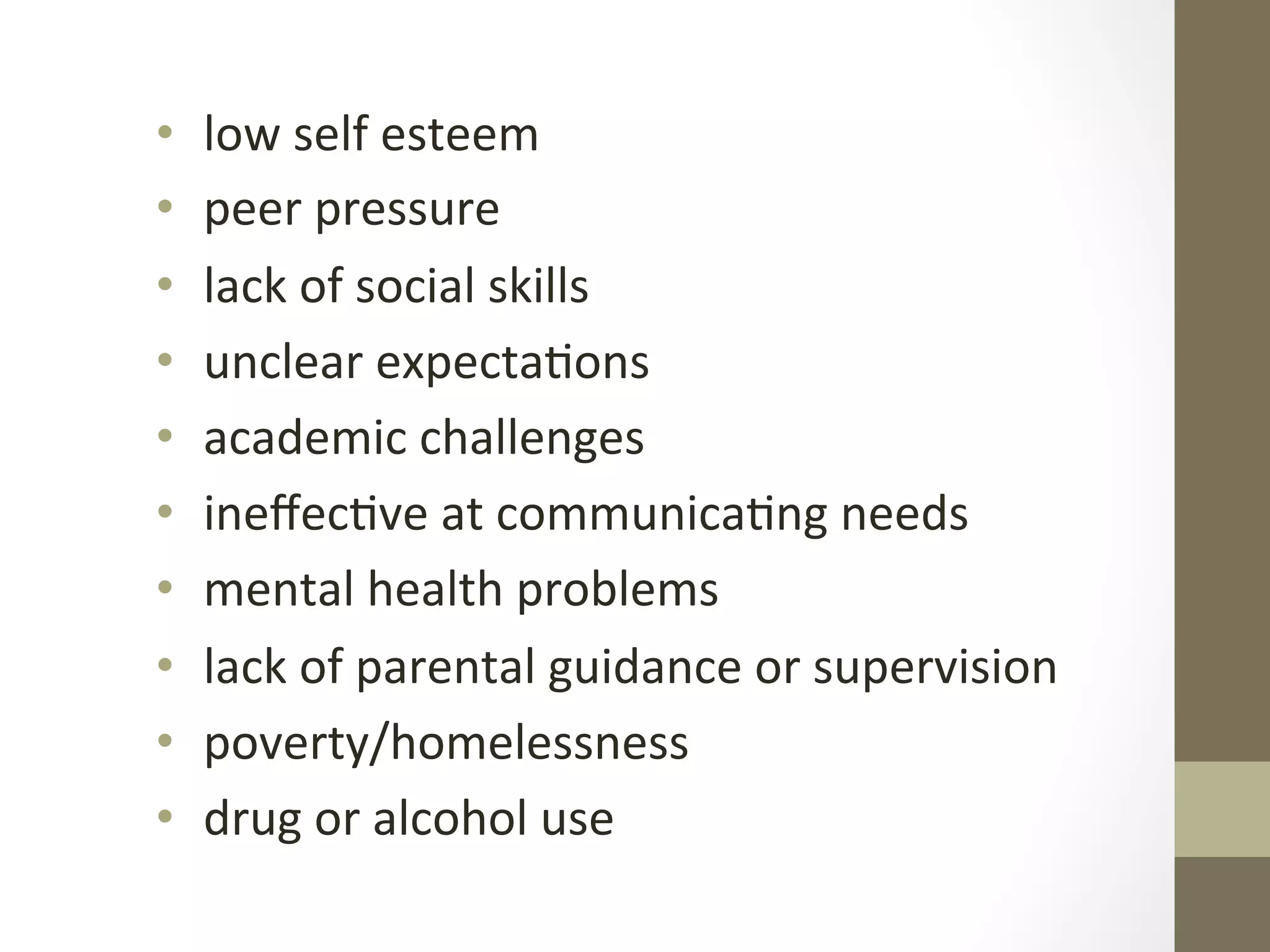 School Mental Health High School Presentation | PDF