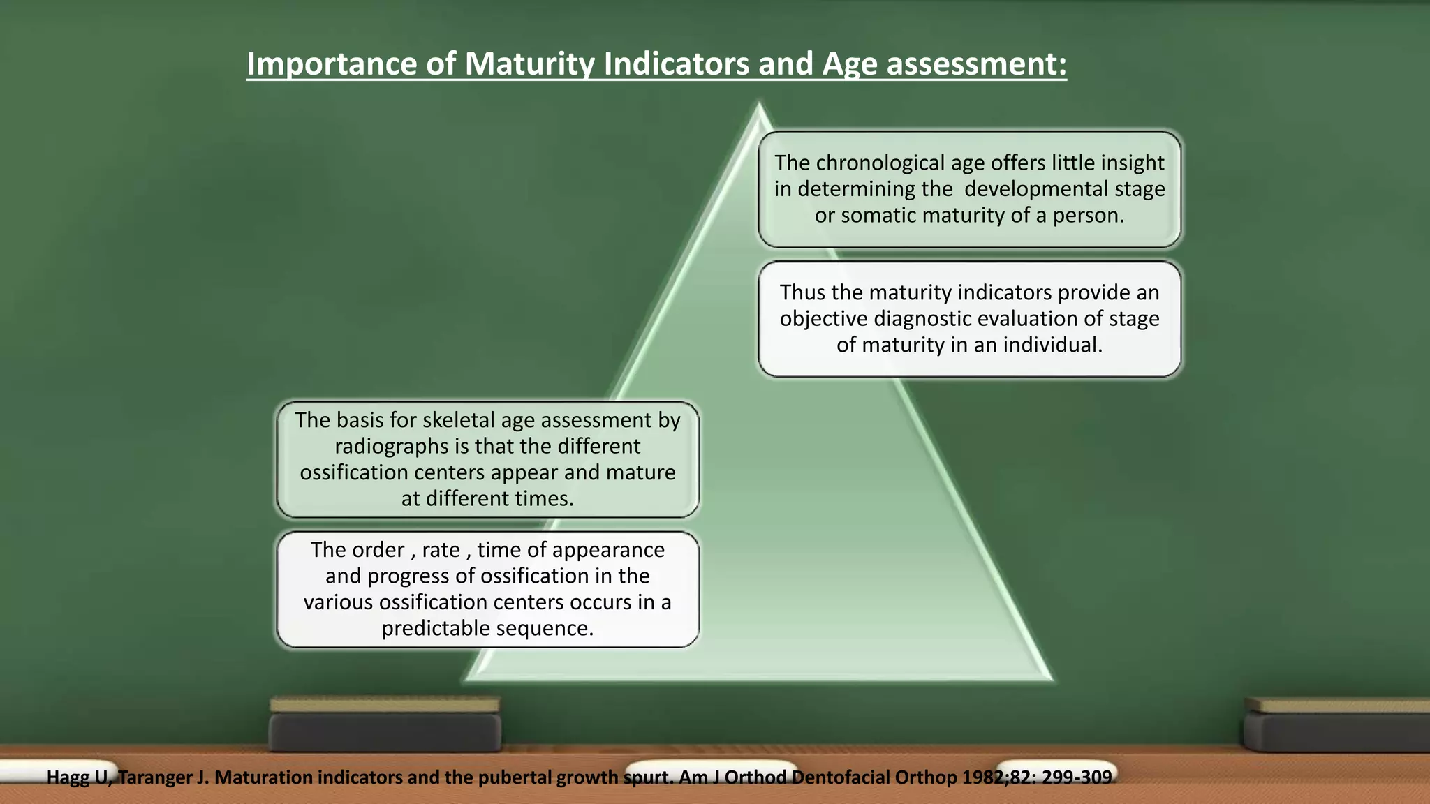 Skeletal Age Assessment and Maturity Indicators | PPTX