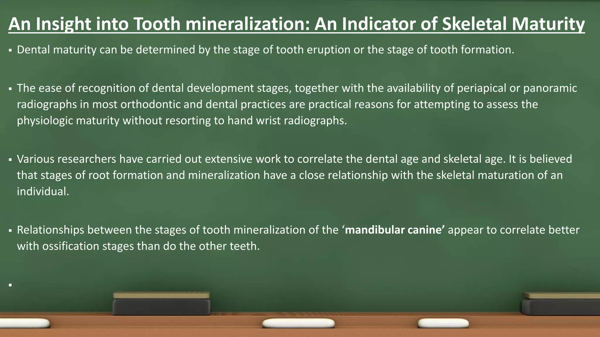 Skeletal Age Assessment and Maturity Indicators | PPTX