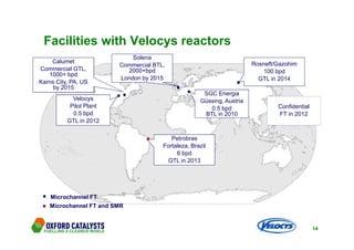 SMI 4 Oct 2012 Velocys.pdf | Gasoline Prices | Economy