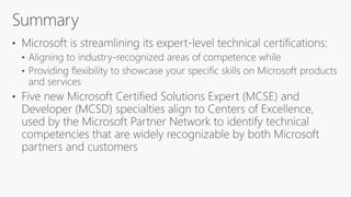 Microsoft-streamlined-certification-paths | PDF | Cloud Computing ...
