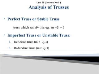 Analysis of Trusses By Unit load method.pptx