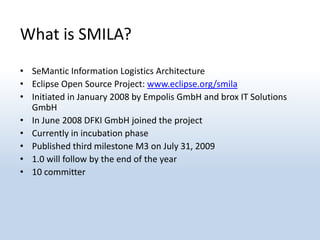 SMILA - The Integration Framework | PDF | Computer Software and ...