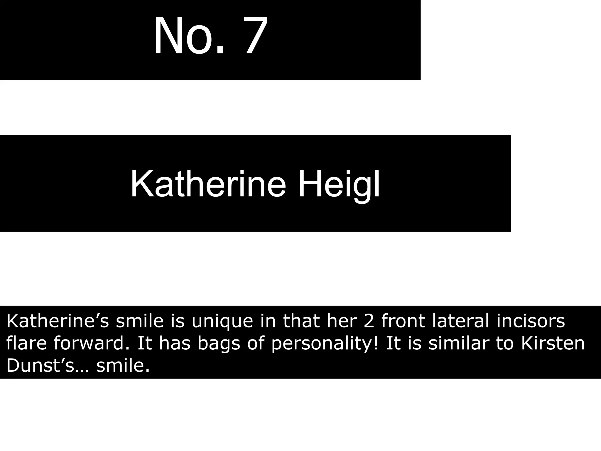 Top 10 smile :) form hollywood | PPT