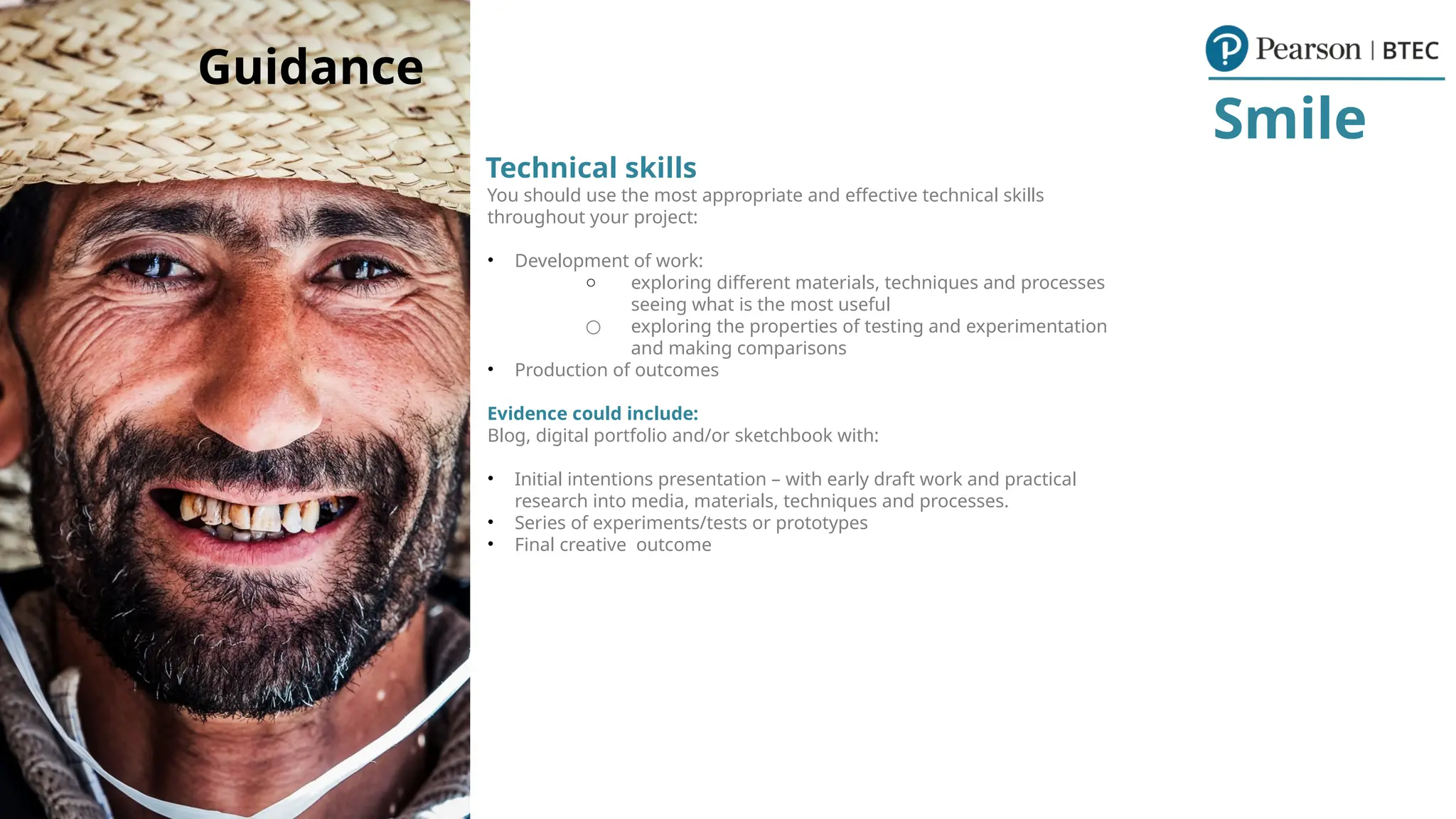 Smile - Campaign - Example Assignment Brief International BTEC L3 ...