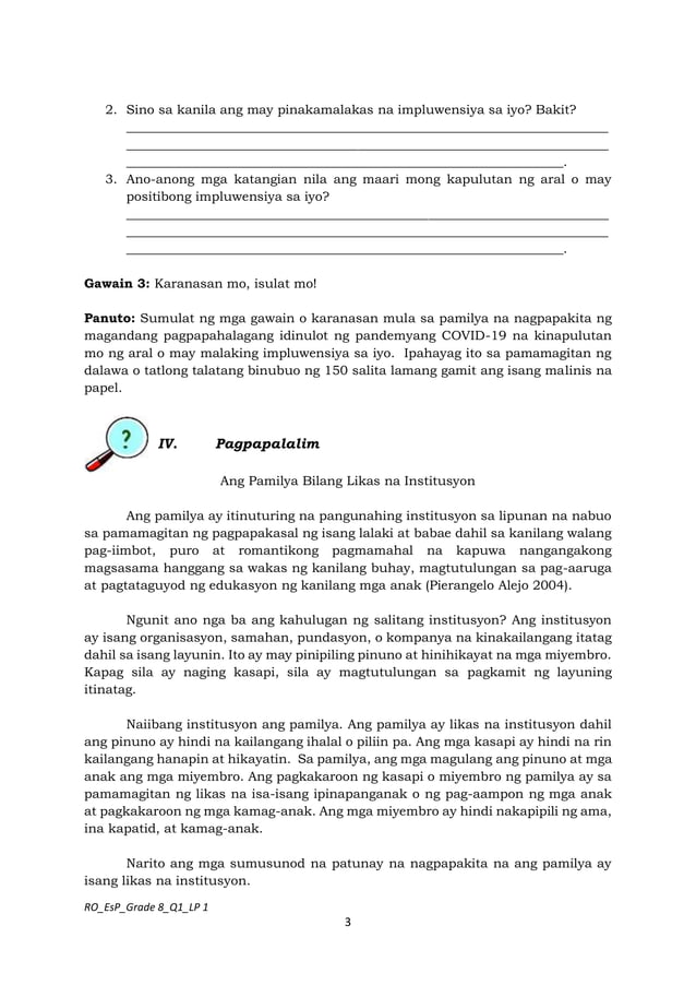 Smile g8 lp1-q1-1.1 | PDF