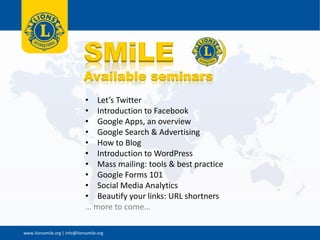 Introduction to SMiLE | PPT