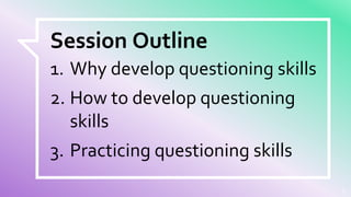 Asking better questions | PDF