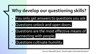 Asking better questions | PDF