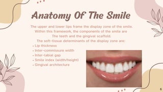 Smile Analysis in Orthodontics | PPT | PDF