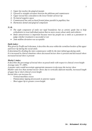 smile and orthodontic implication.docx | Dental Health | Diseases and ...