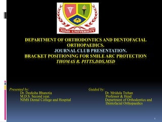 smile arc protecton JC | PPTX