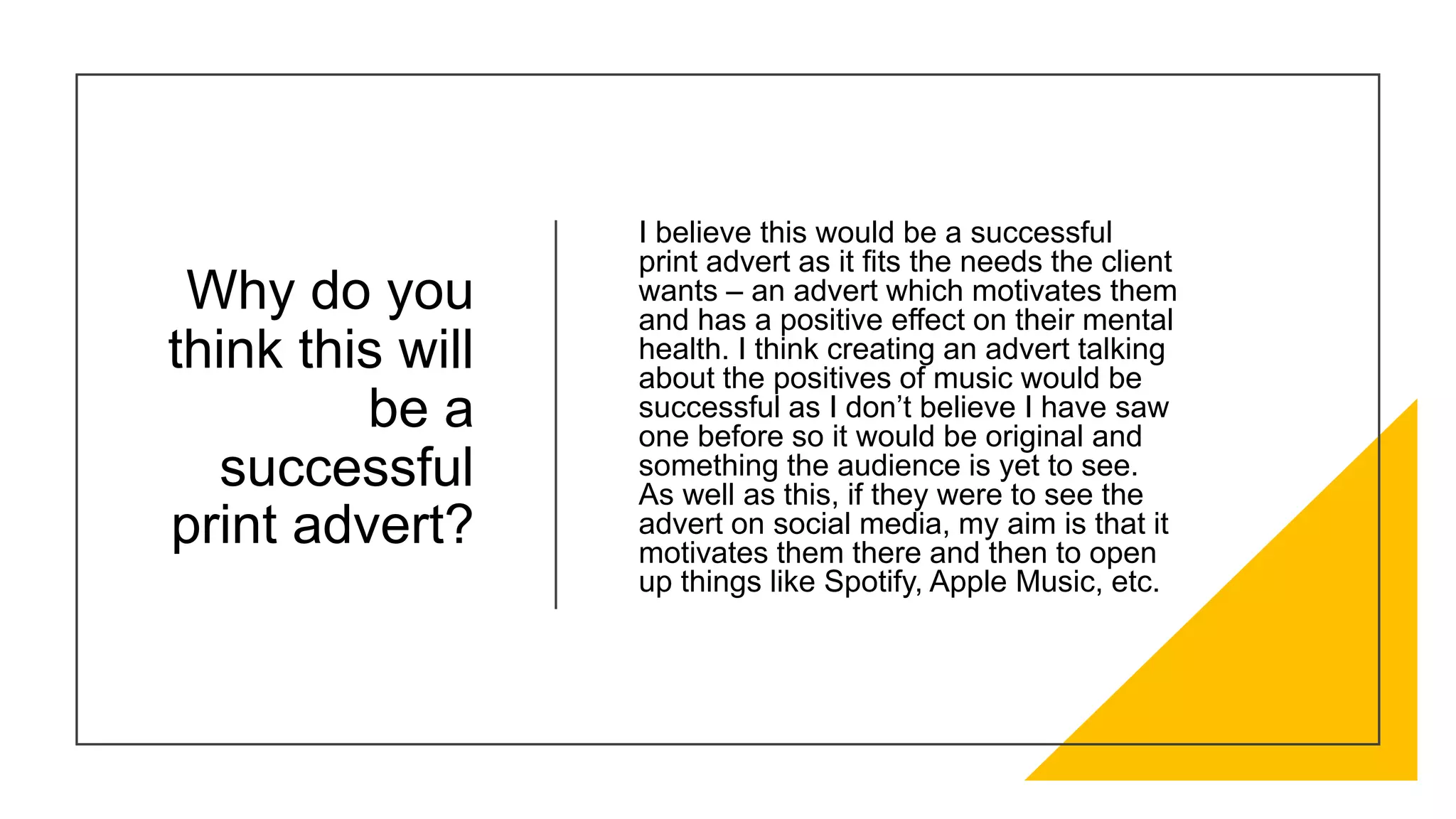 Smile Campaign Rationale | PPTX