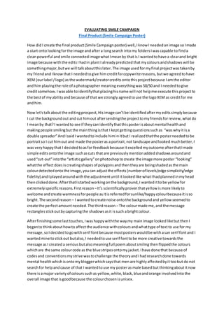 Smile campaign evaluation | PDF