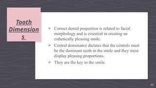Smile Designing In FDP in prosthodontics | PPTX
