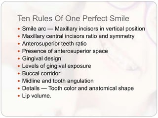 Smile design in orthodontics.pptx