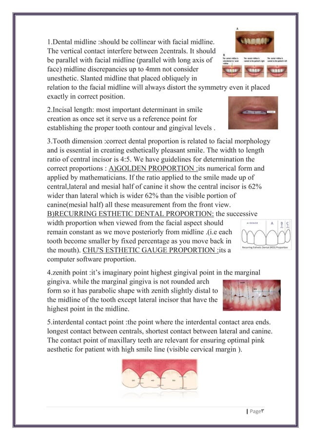 Smile design (operative dentistry ) | PDF