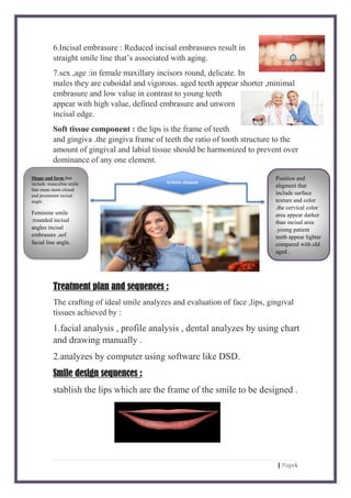 Smile design (operative dentistry ) | PDF