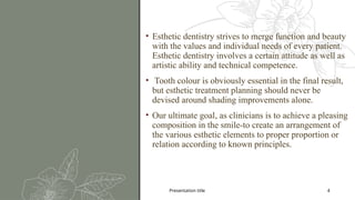 Basics in digital smile designing procedure | PPTX
