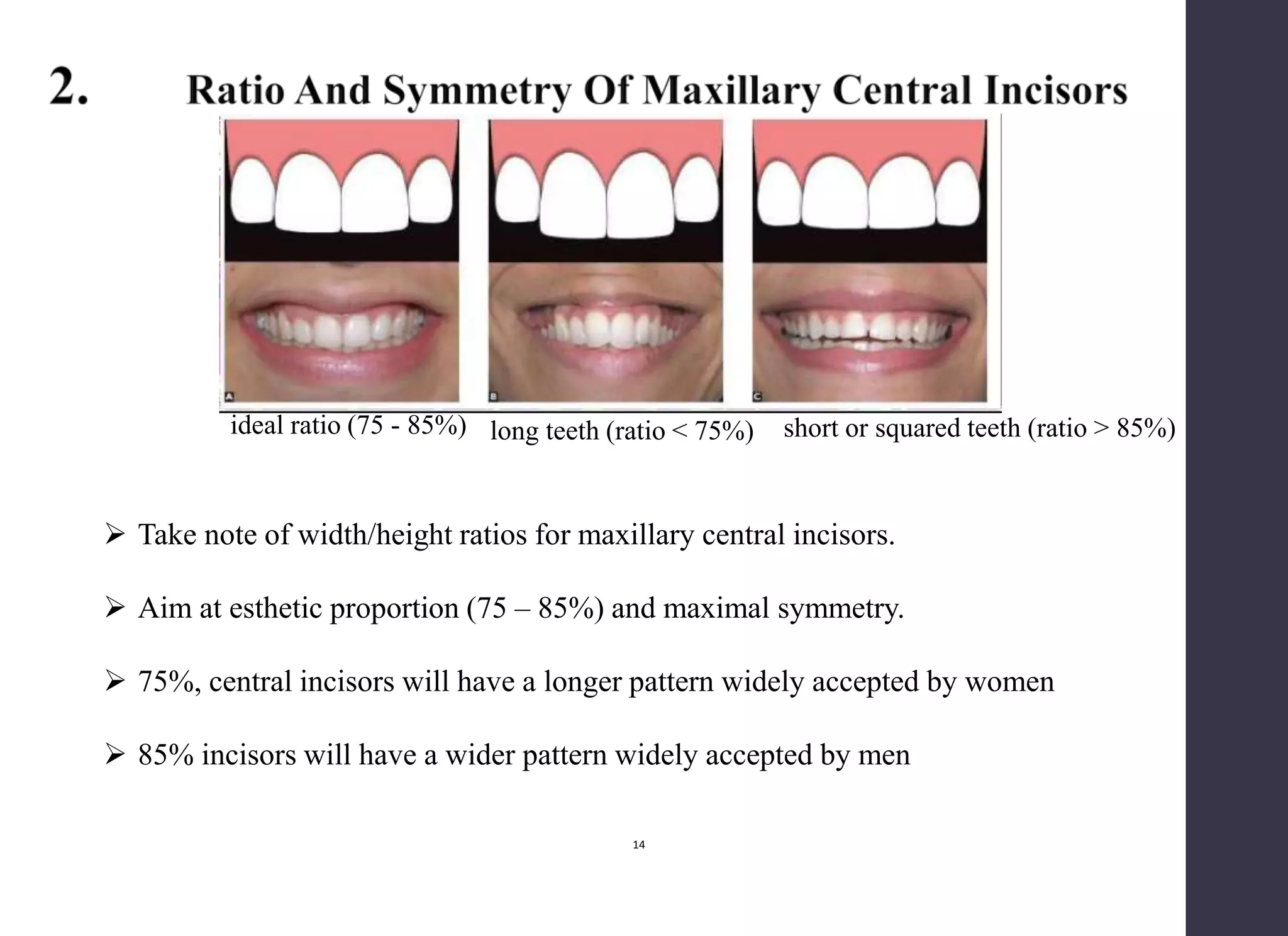 Smile esthetics in orthodontics | PPTX