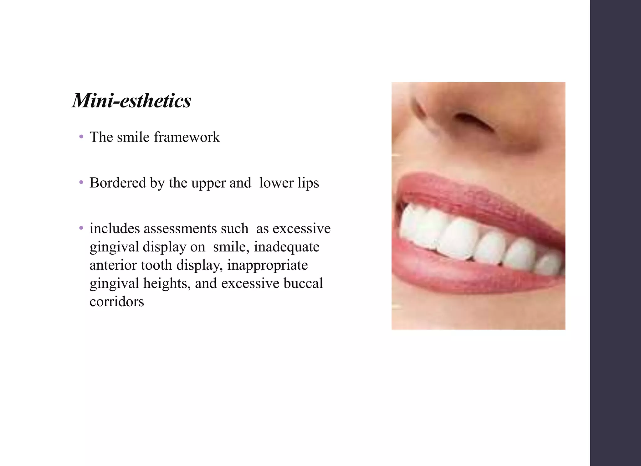 Smile esthetics in orthodontics | PPTX