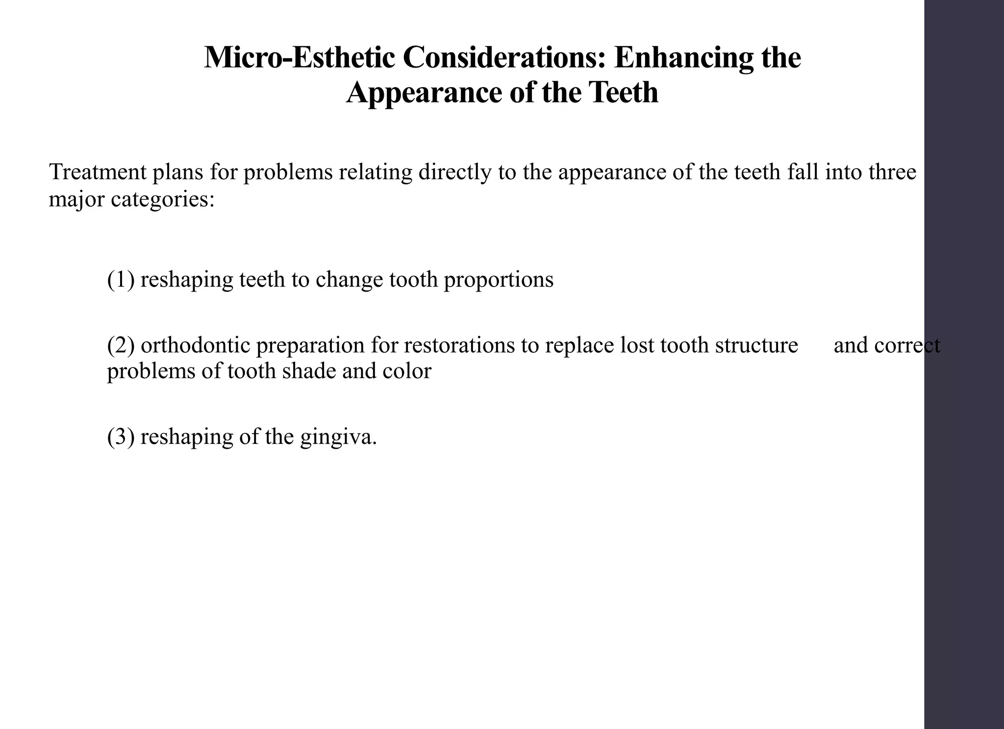 Smile esthetics in orthodontics | PPTX