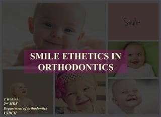 Smile esthetics in orthodontics | PPTX