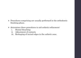 Smile esthetics in orthodontics | PPTX