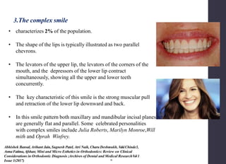 Smile esthetics in orthodontics | PPTX
