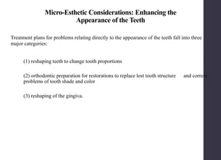 Smile esthetics in orthodontics | PPTX