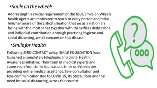 Presentation on NGO - Smile foundation | PDF